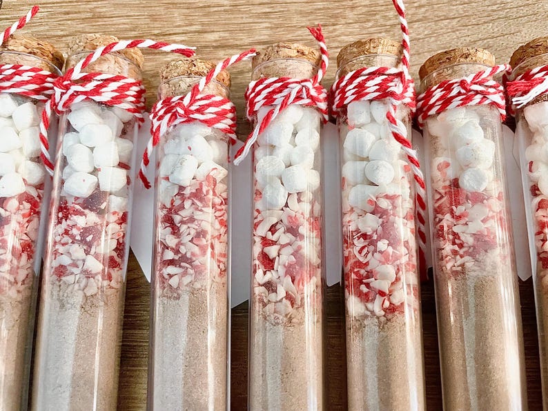 Mini Hot Chocolate Favors – Personalized Hot Cocoa Tubes With ...