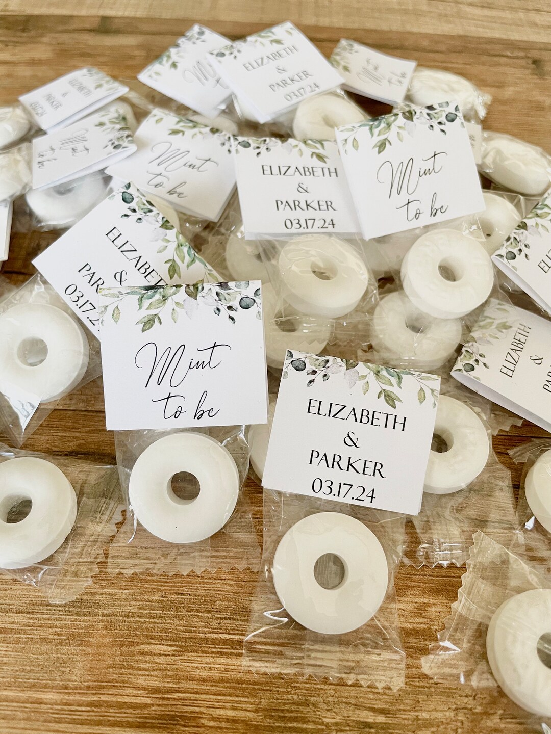 Mint to Be Edible Bulk Wedding Favors - Etsy