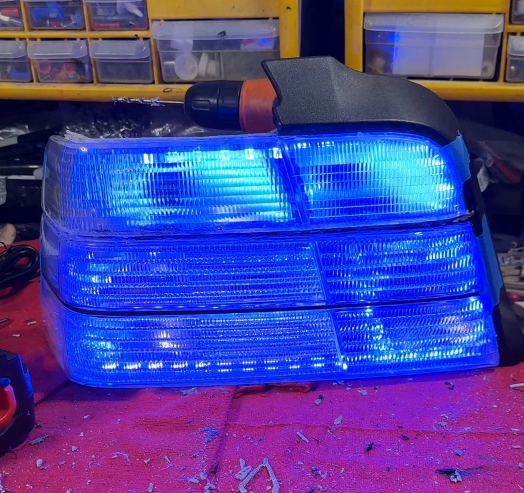 1992-1998 BMW E36 3-series 325i Sedan Custom Tail Lights RGB - Etsy