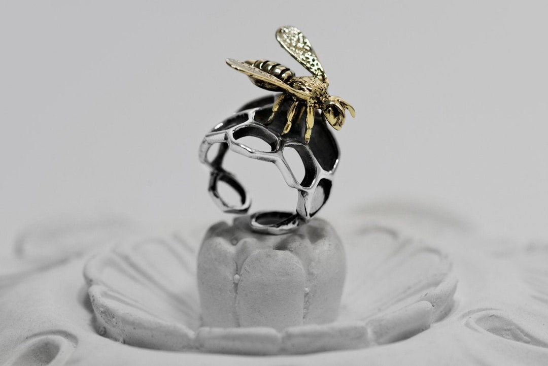 Anello APE Serie INSECT ASYLUM #01 Modello Mellifera, Anello Donna ...