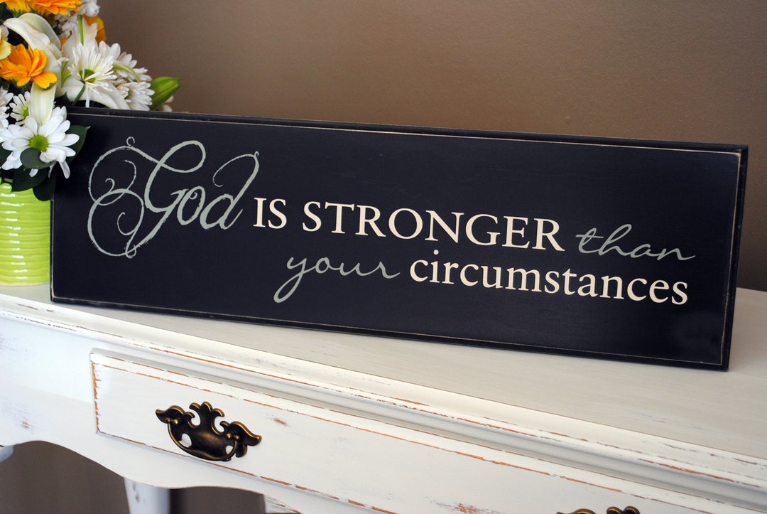 Inspirational Wood Sign | Encouragement Sign | Sympathy Gift ...