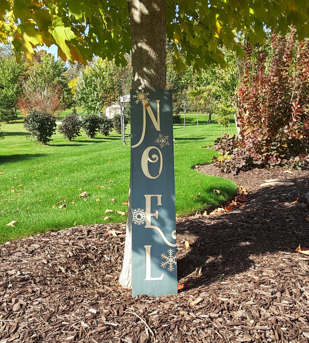 Welcome Entry Sign, Vertical Welcome Board, Entry Way Sign, Noel ...