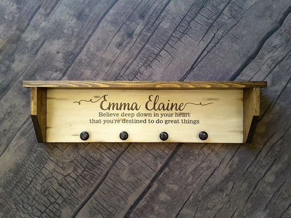 Custom Wall Shelfnursery Shelf Foyer Shelf Decorative | Etsy