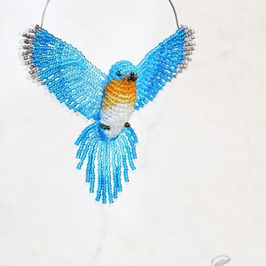 Bluebird Suncatcher Bird Brooch Blue Bird Ornament Bird | Etsy