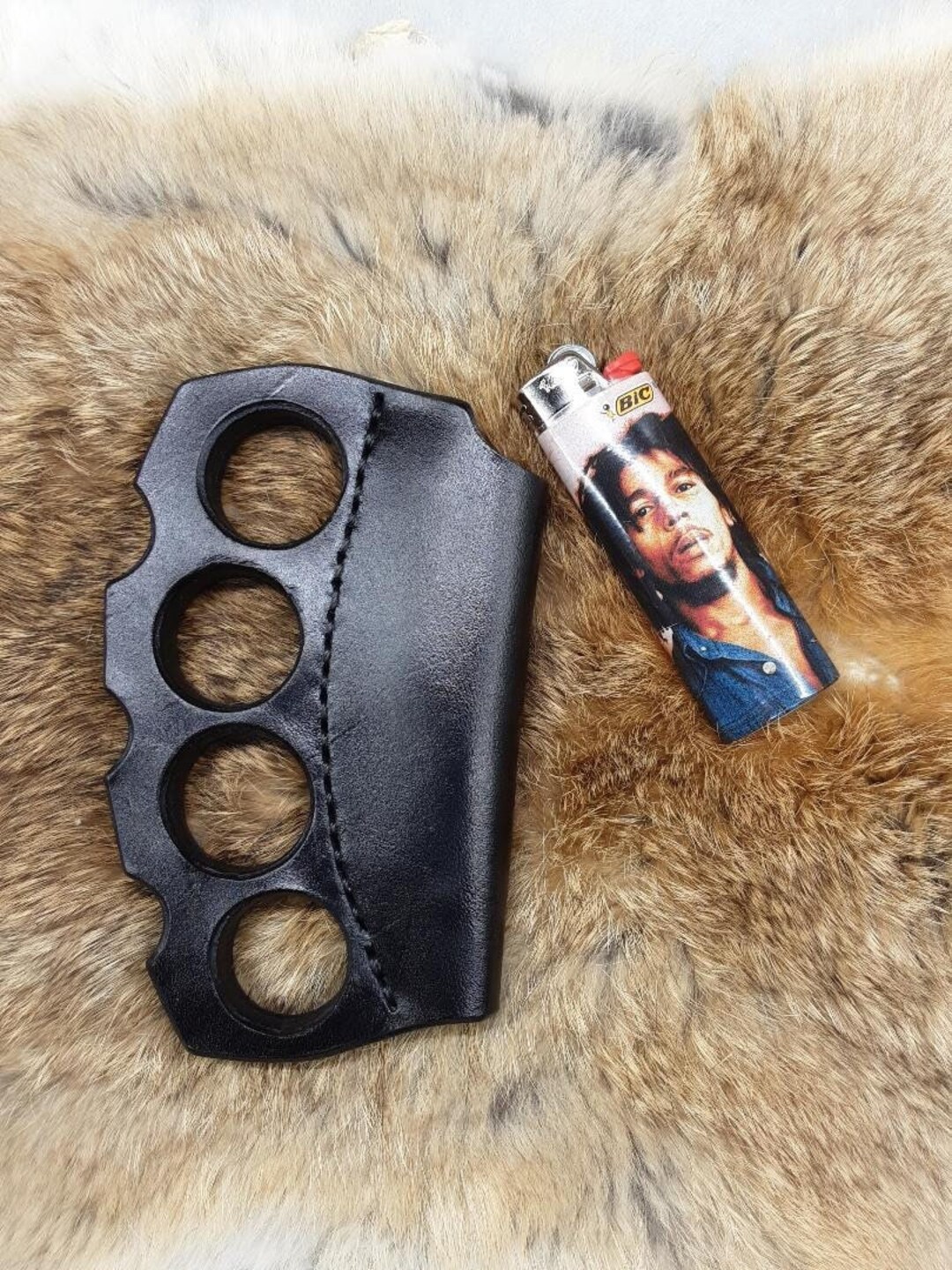 Leather Lighter Holder, Black Lighter Holster, Leather Lighter Case ...