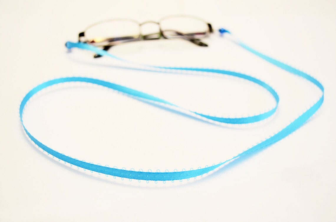 Colourful Eyeglasses Lanyards, Rainbow Colour Lace Lanyard, Fabric ...