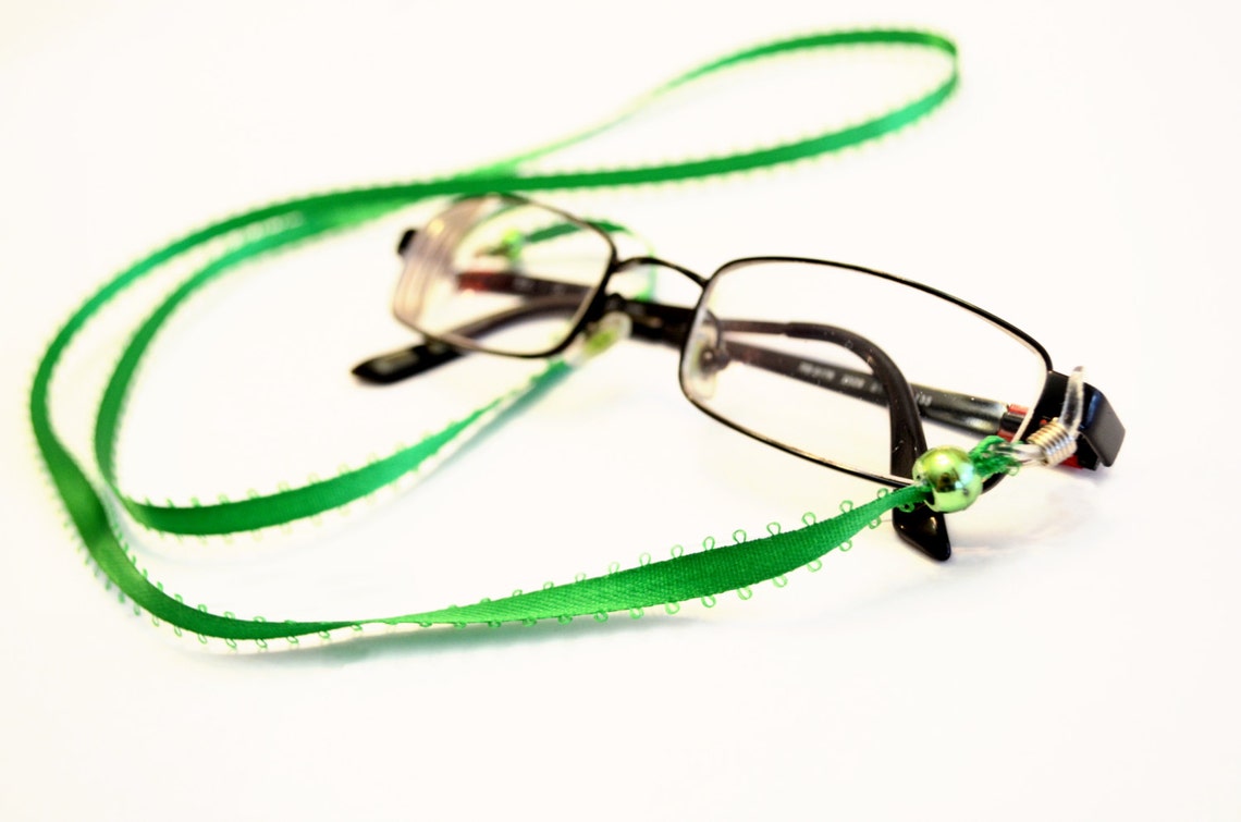 Colourful Eyeglasses Lanyards, Rainbow Colour Lace Lanyard, Fabric ...