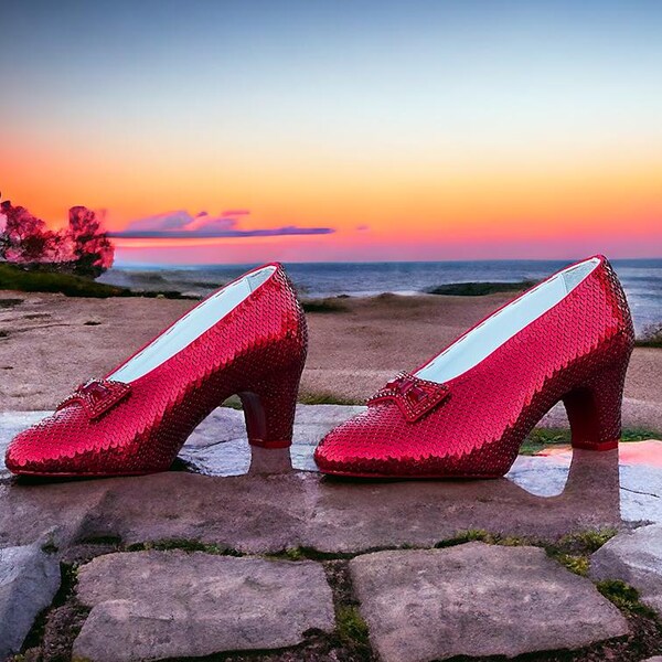 Ruby Slippers - Etsy