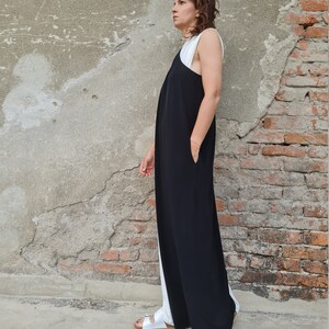 Wide Leg Jumpsuit, Two Colors Jumpsuit, Fun Summer Jumpsuit, Women ...