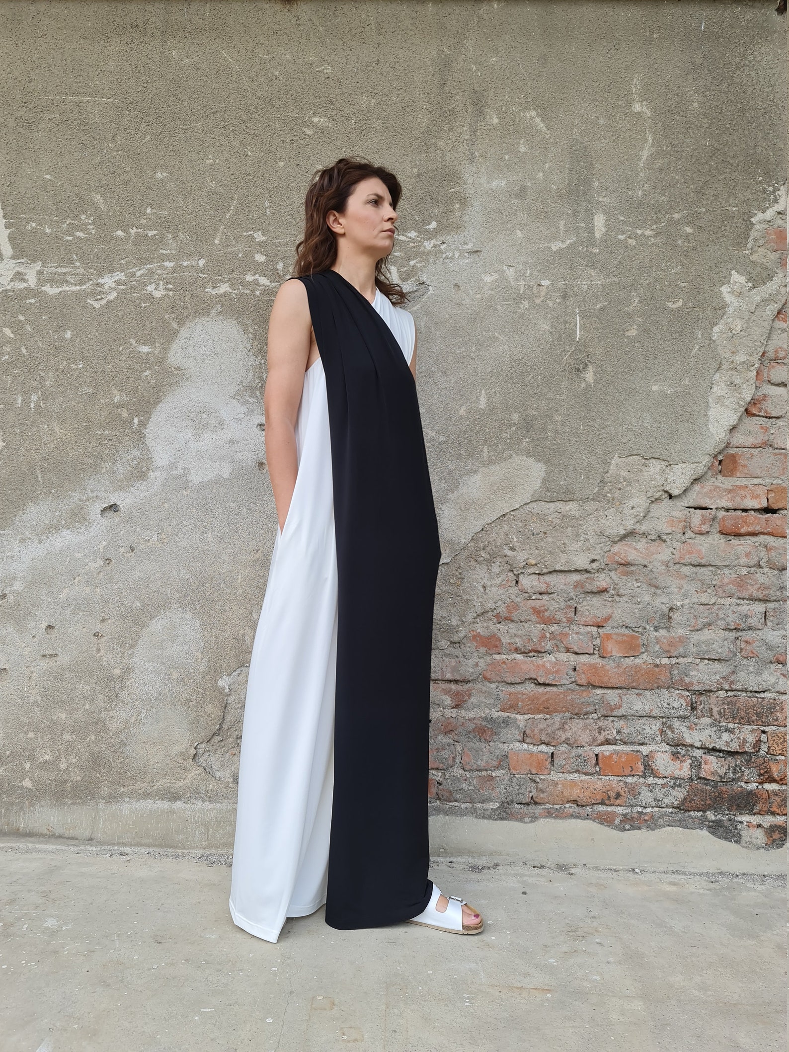 Wide Leg Jumpsuit Two Colors Jumpsuit Fun Summer Jumpsuit | Etsy