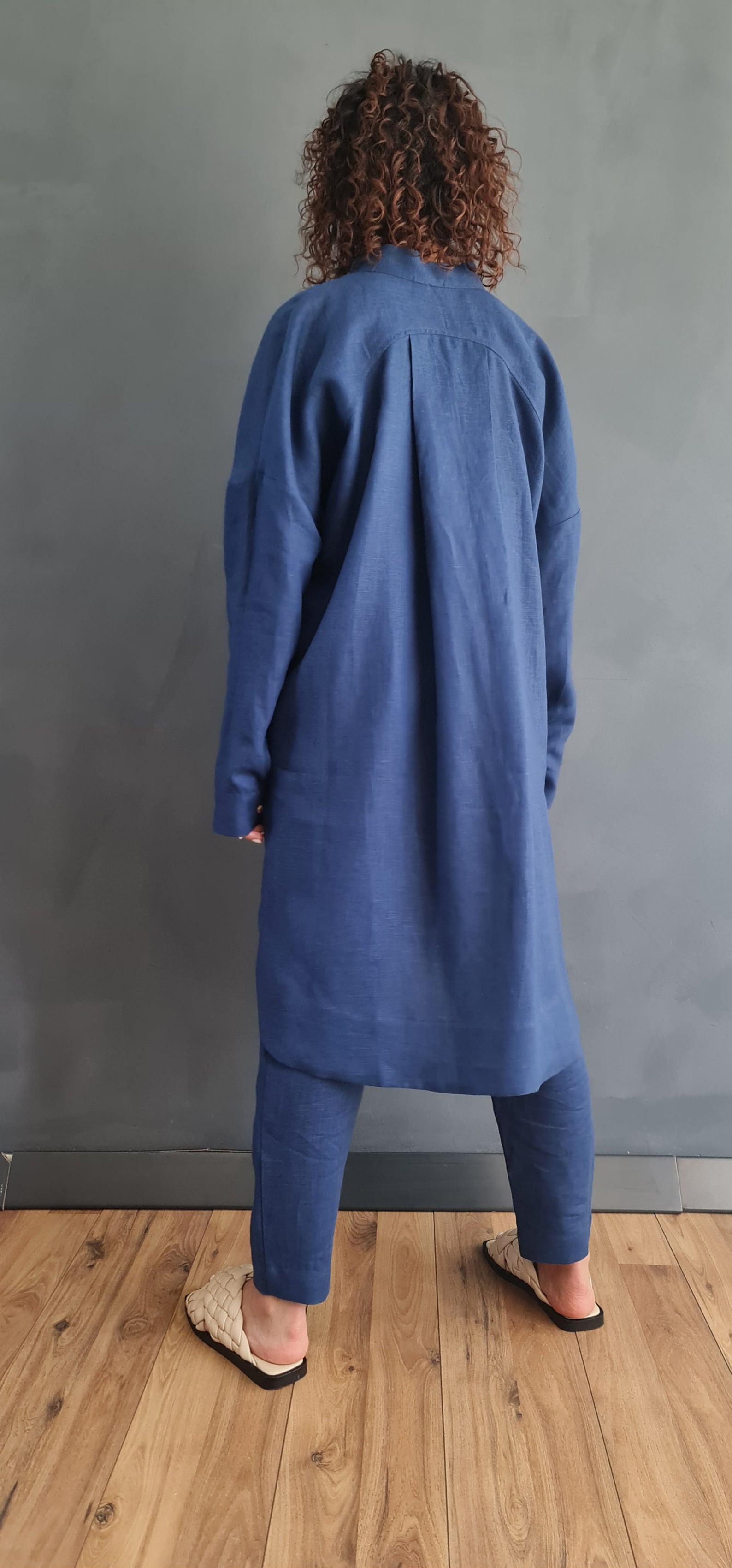 Midi Linen Tunic Maxi Linen Tunic Women White Tunic White - Etsy