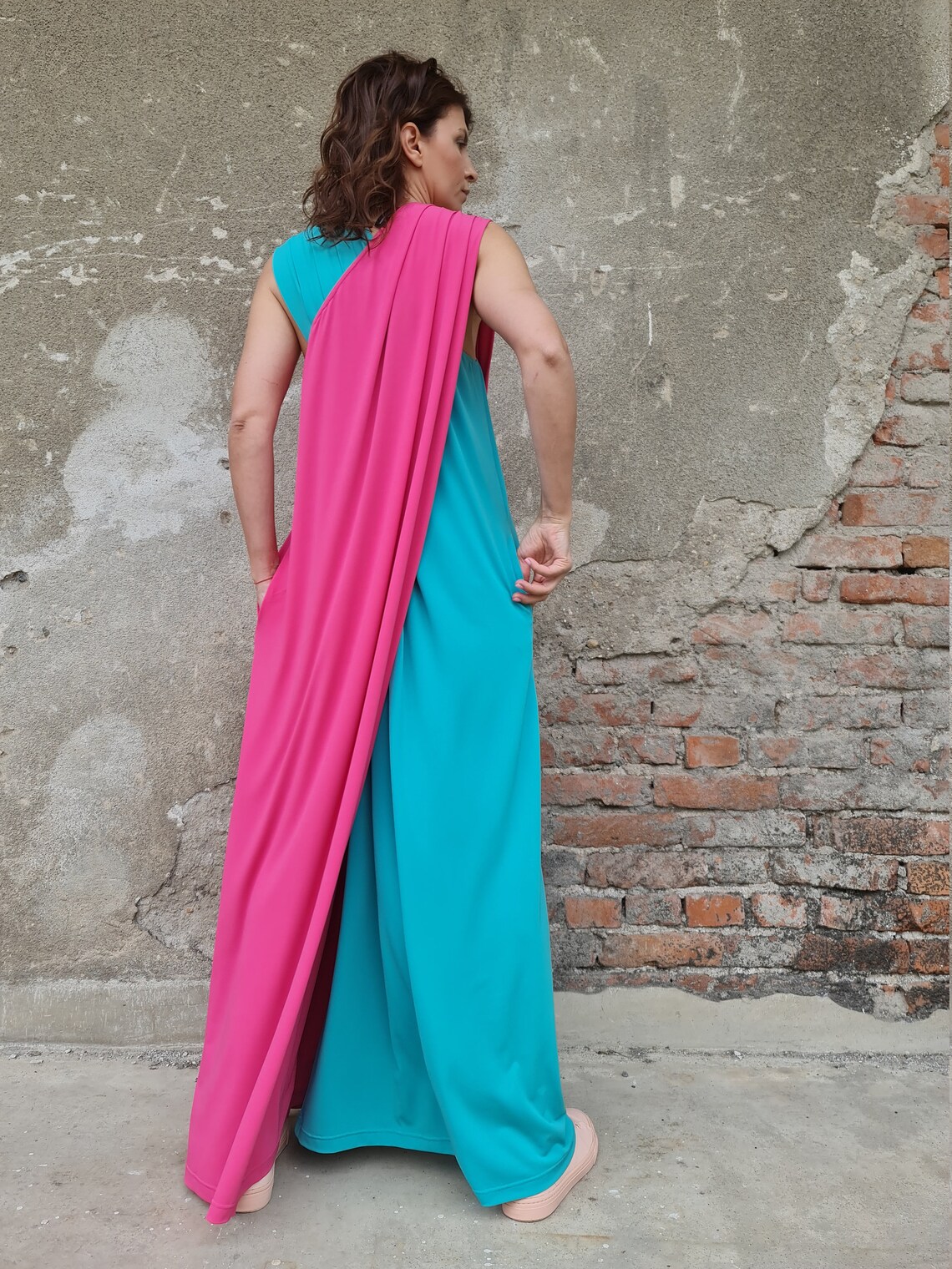 Wide Leg Jumpsuit Two Colors Jumpsuit Fun Summer Jumpsuit | Etsy