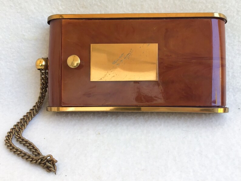 Bakelite Compact Carryall Purse Art Deco Flapper Handbag - Etsy