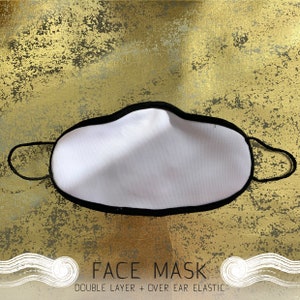 CAT GANG Embroidered Face Mask (discounted) // Double Layered ...