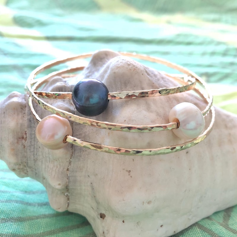 Triple Bangle - Etsy