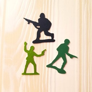 Toy Army Soldiers Confetti, Army Soldiers Party Confetti, Army Men ...