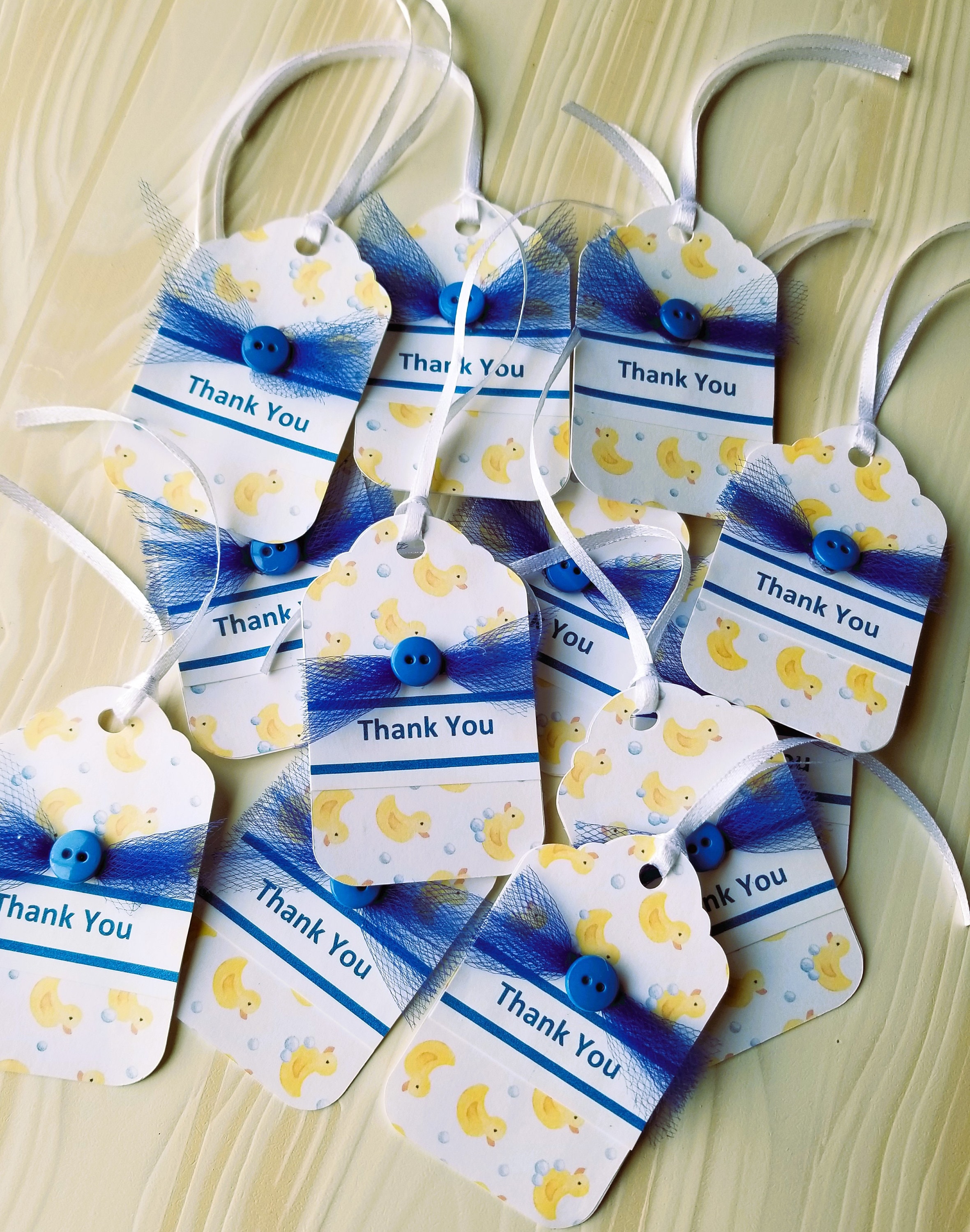 Mustache Duck Party Favors