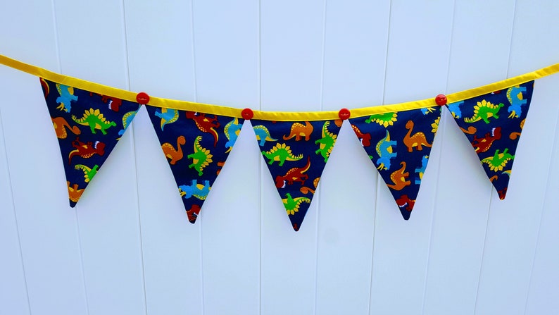 DINOSAUR Banner Dinosaur Room Decor Dinosaur Bunting - Etsy