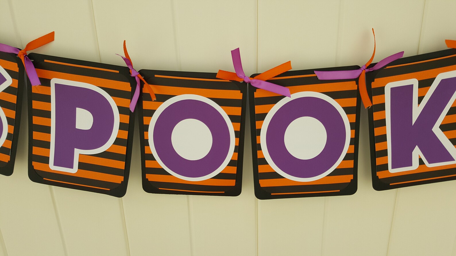 SPOOKY Halloween Banner Spooky Banner Halloween Banner - Etsy