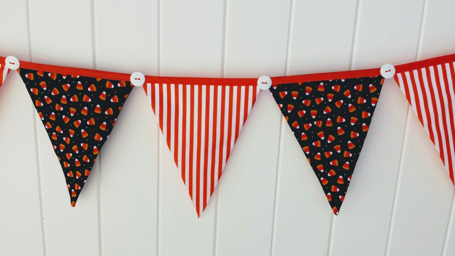 CANDY CORN Banner HALLOWEEN Banner Halloween Decor Custom | Etsy