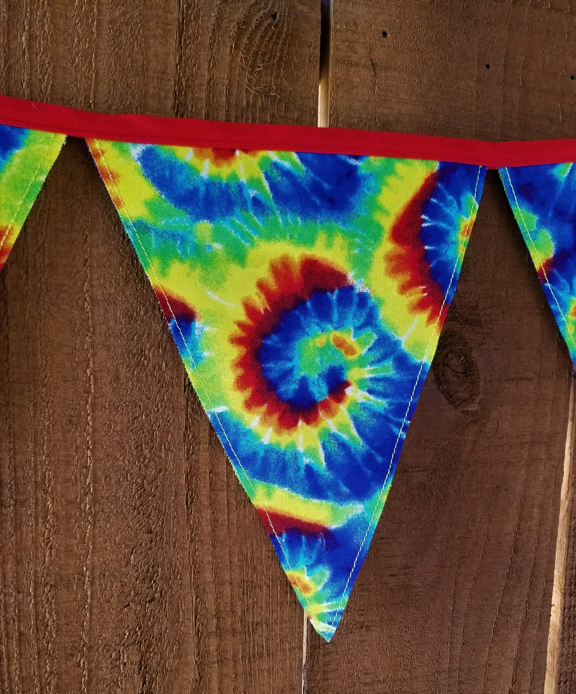 Tie Dye Banner 60's Birthday Banner Groovy Banner | Etsy