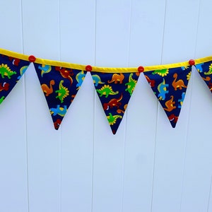 DINOSAUR Banner, Dinosaur Room Decor, Dinosaur Bunting, Dinosaur ...