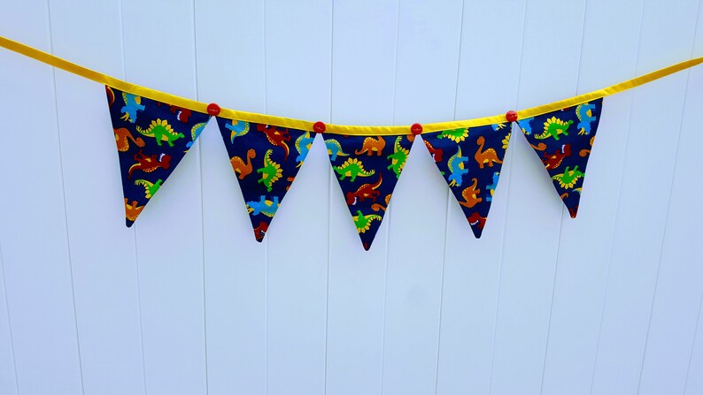 DINOSAUR Banner Dinosaur Room Decor Dinosaur Bunting - Etsy