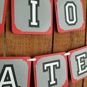 OHIO STATE BANNER Ohio State Graduation Banner Graduation - Etsy