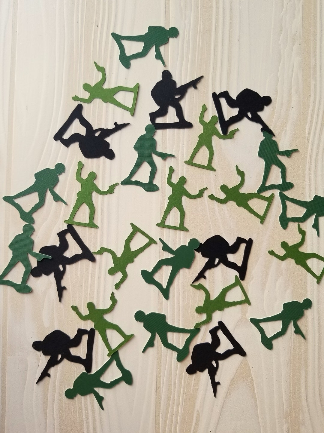 Toy Army Soldiers Confetti, Army Soldiers Party Confetti, Army Men ...