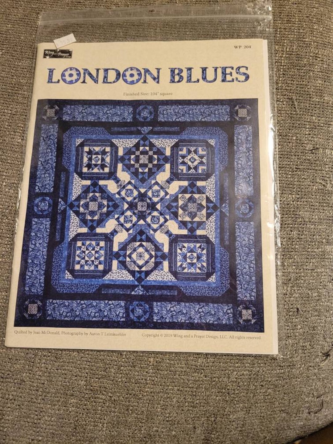 Quilt Kit london Blues - Etsy