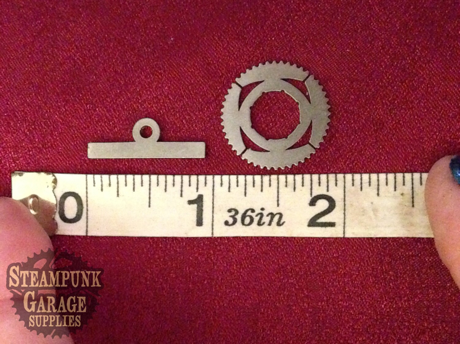 X3 CLASPS Cog Sprocket Gear Toggle Clasp 304 Laser-cut | Etsy