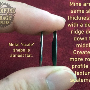PREMIUM Titanium Scales for Making Scalemaille and Chainmaille Jewelry ...