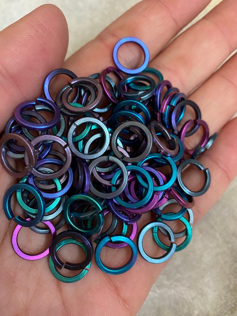 X1 KIT HP 4in1 Using SQUARE Ti Rings Titanium Jump Rings | Etsy