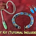 TUTORIAL DNA Double Helix Inverted Spiral Chainmaille Intermediate ...