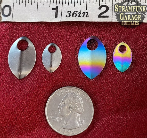 PREMIUM Titanium scales for Making Scalemaille and - Etsy