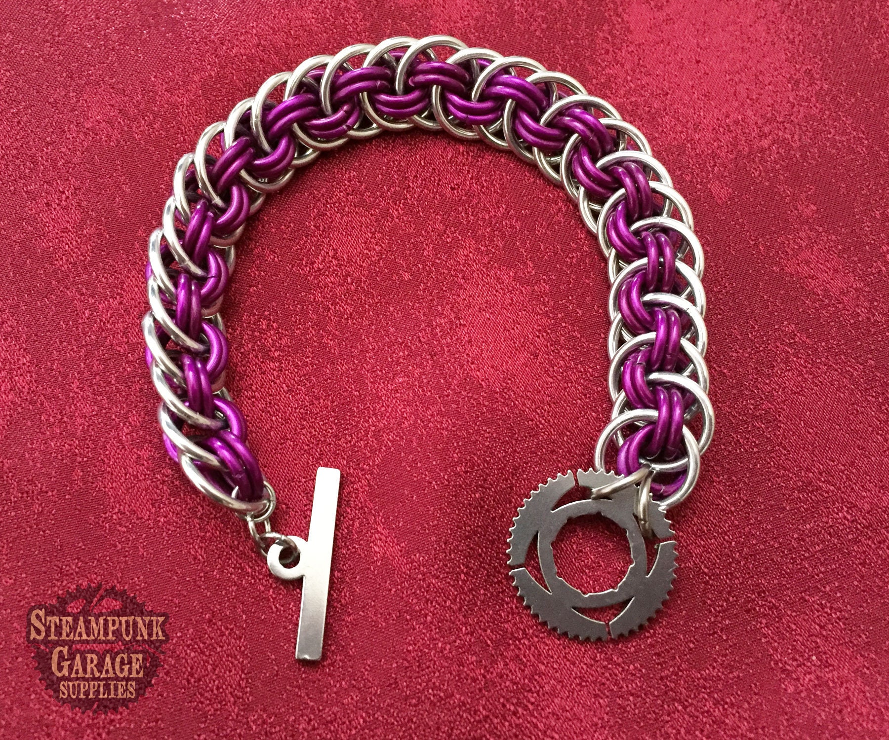 X3 CLASPS Cog Sprocket Gear Toggle Clasp 304 Laser-cut | Etsy