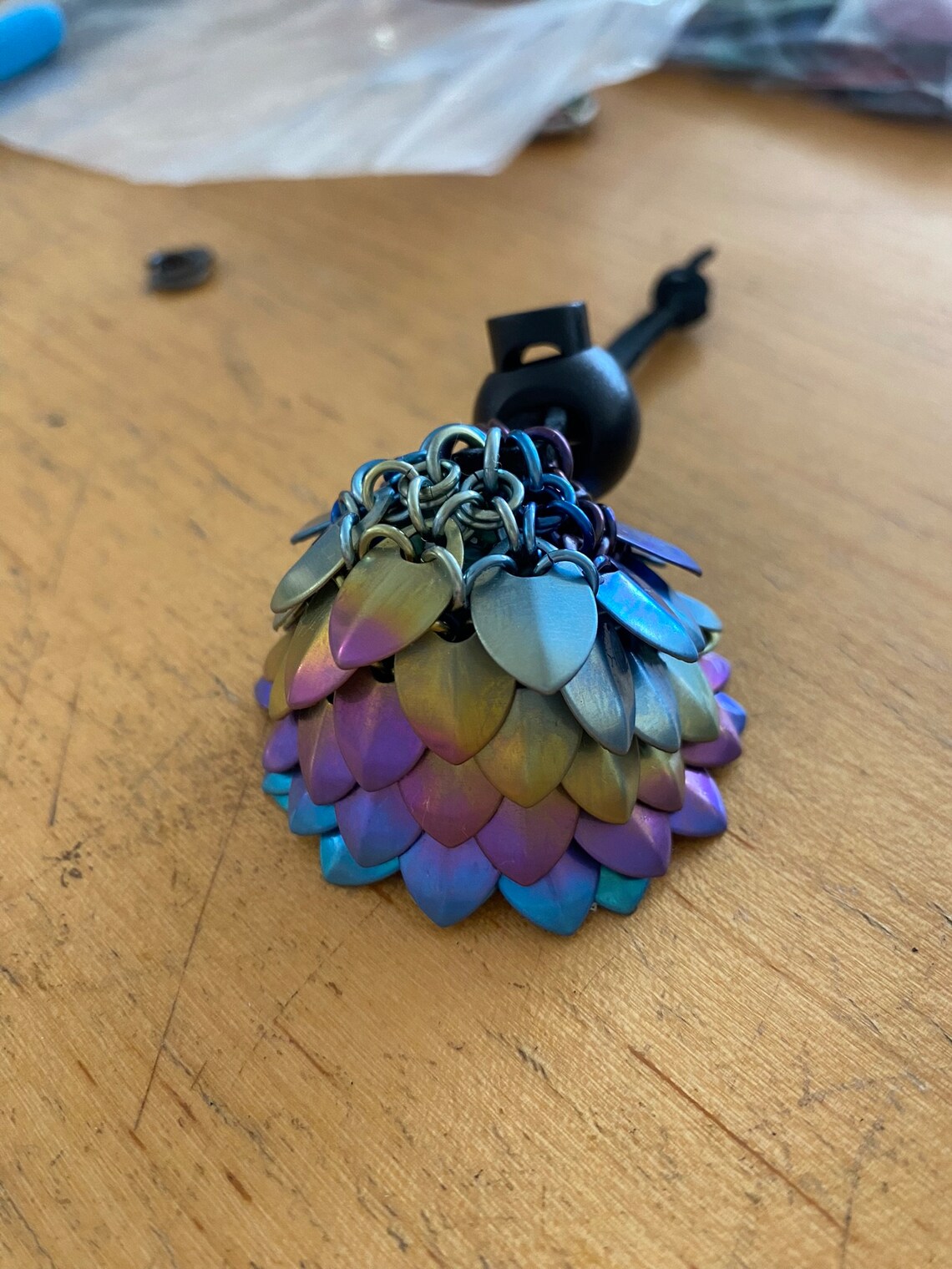 TUTORIAL Only - Mini Pouch - Scalemaille Mojo Dice Bag Instruction ...