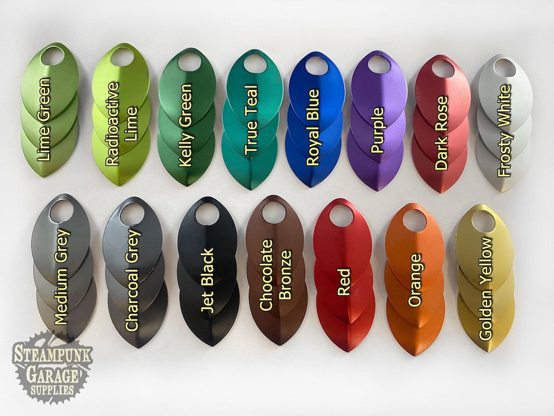 PREMIUM AA "scales" for Making Scalemaille & Chainmaille Jewelry ...