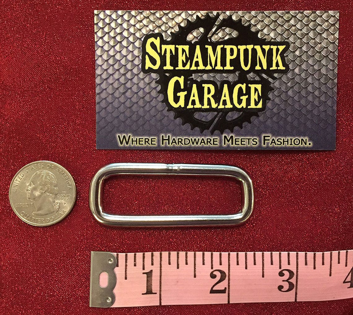 X2 Rectangle Welded Rings Solid 316 Marina Grade Stainless - Etsy