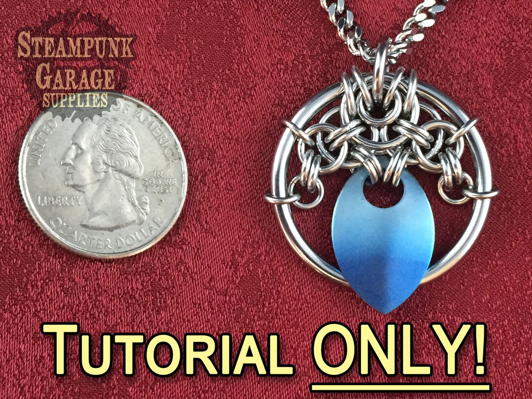 TUTORIAL Only - Oracle Pendant Instructions - Custom Chainmaille ...