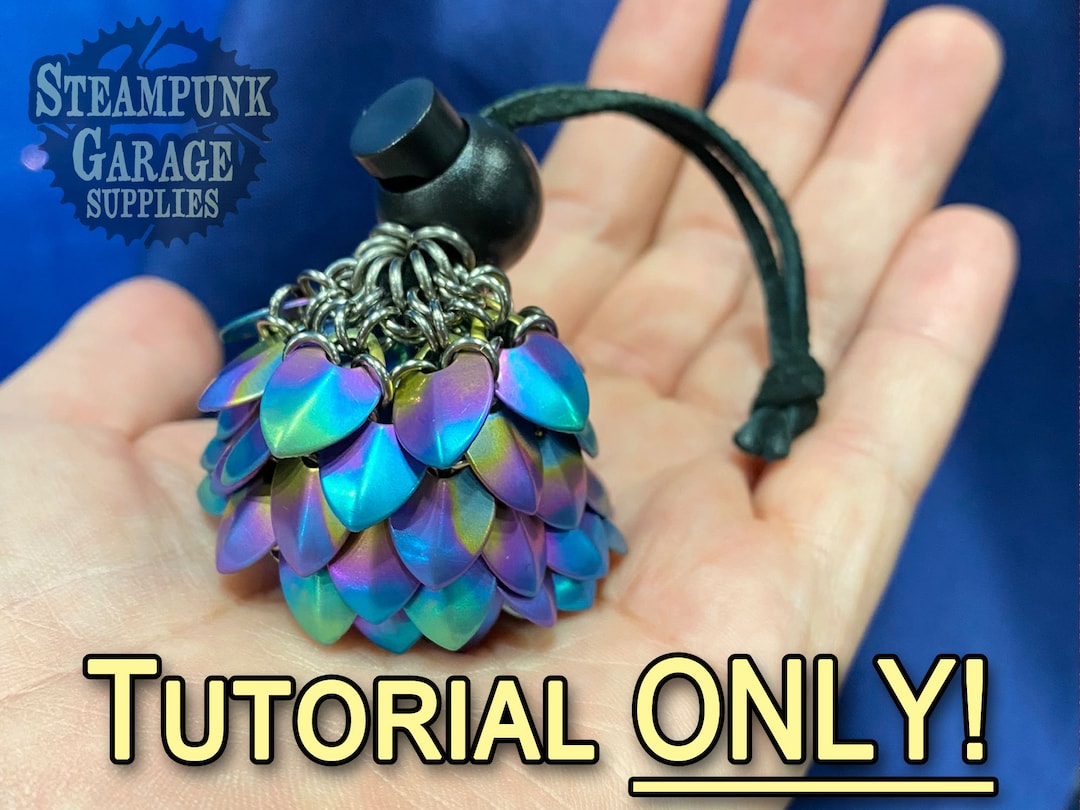 TUTORIAL Only - Mini Pouch - Scalemaille Mojo Dice Bag Instruction ...