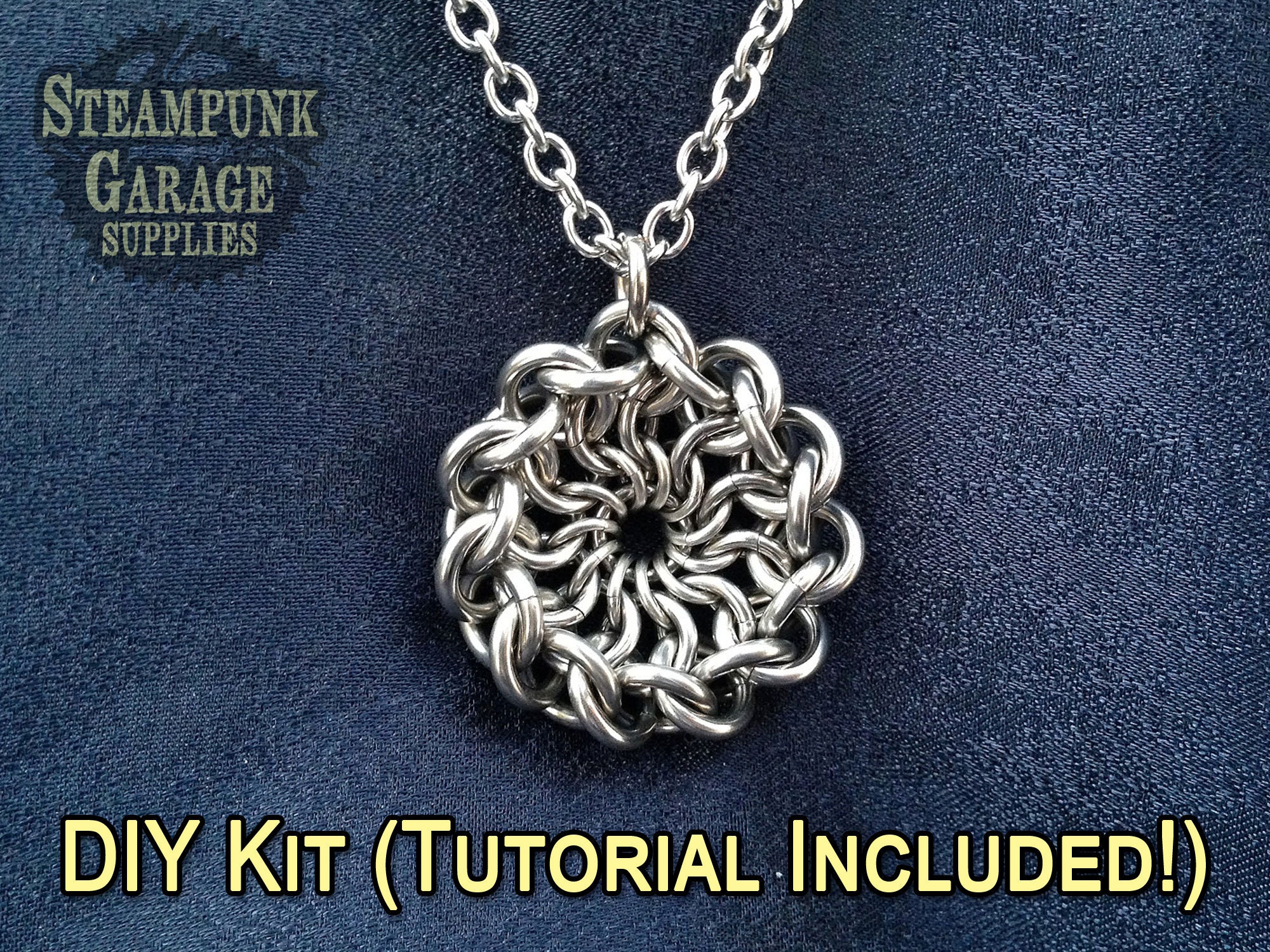 Double Helix Tutorial Included! DNA x1 KIT Inverted Spiral Chainmaille ...
