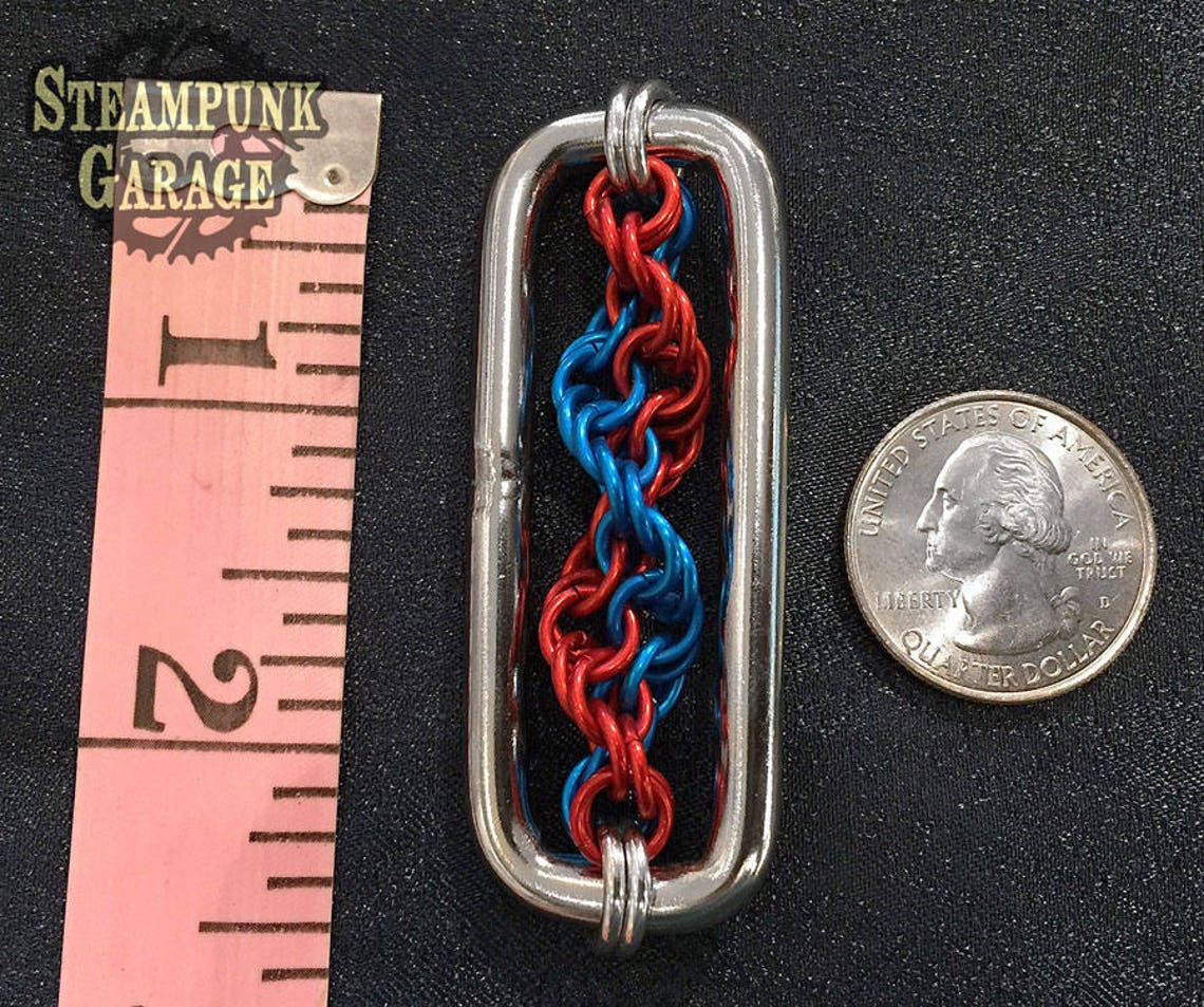 X1 KIT DNA Double Helix Inverted Spiral Chainmaille | Etsy