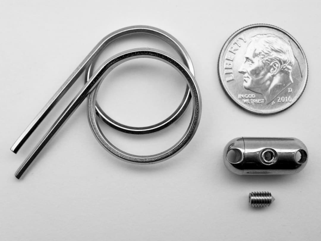 Locking Hex Key Clasp - Pill Shape - Original Design! (breakaway Links ...