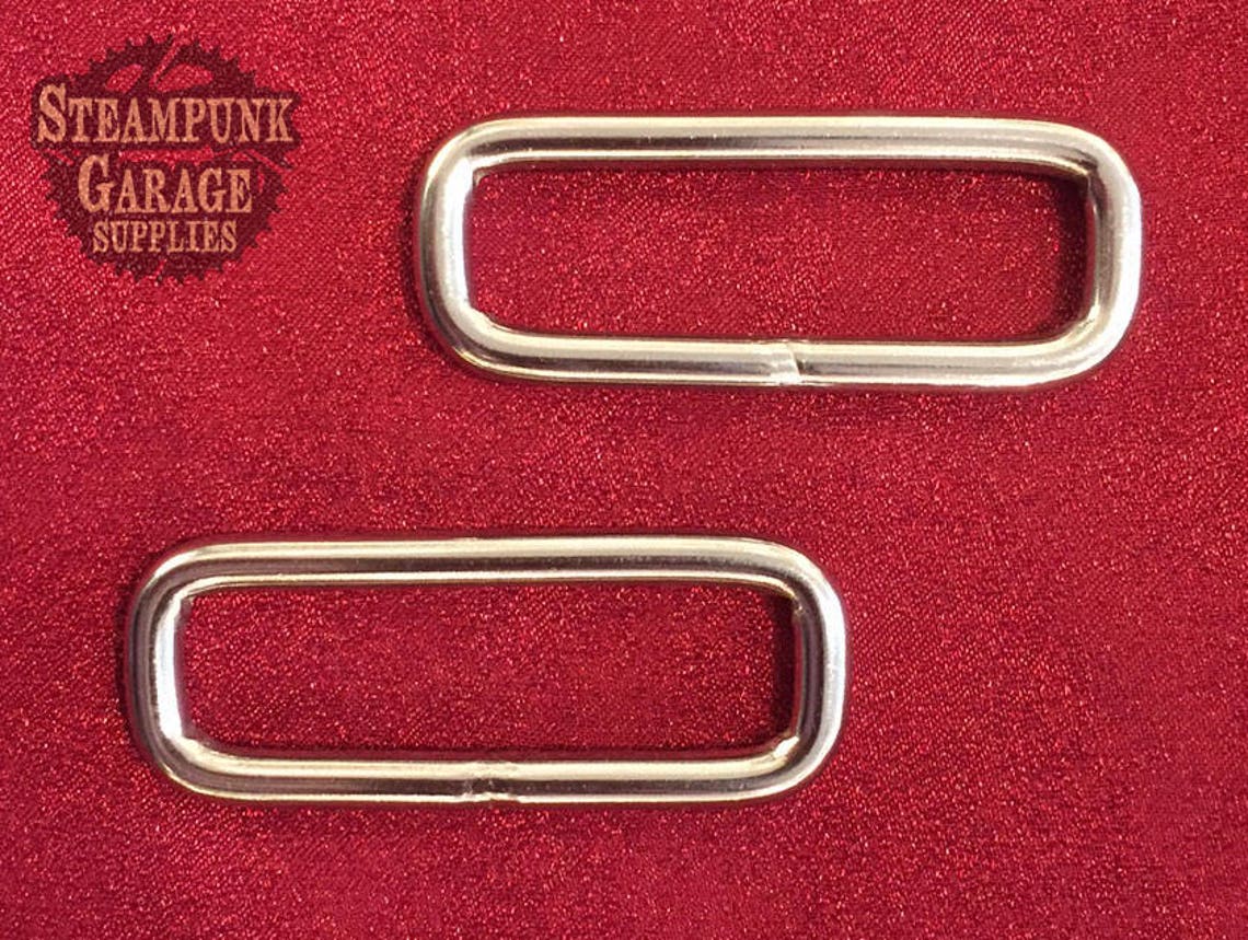 X2 Rectangle Welded Rings Solid 316 Marina Grade Stainless | Etsy