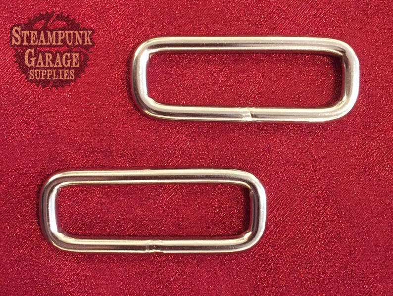 X2 Rectangle Welded Rings Solid 316 Marina Grade Stainless | Etsy