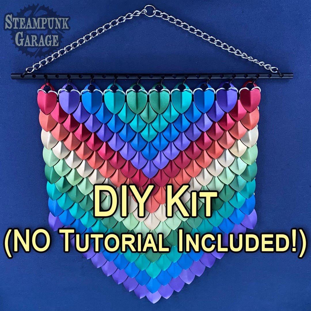 Scale Shield / Banner Kit - AA Scalemaille Pennant - Wall Art - Design ...