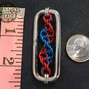 TUTORIAL DNA Double Helix Inverted Spiral Chainmaille | Etsy