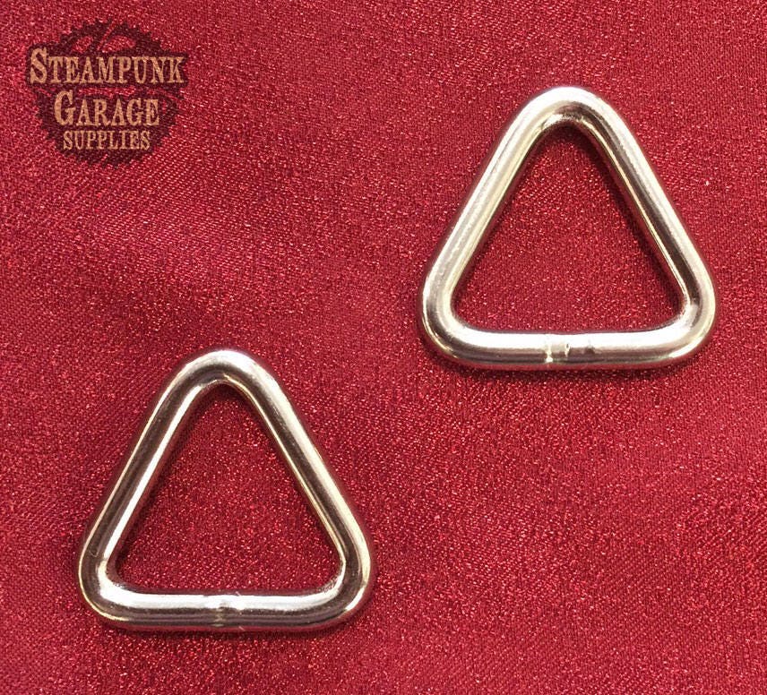 X2 Triangle Welded Rings Solid 316 Marina grade stainless | Etsy