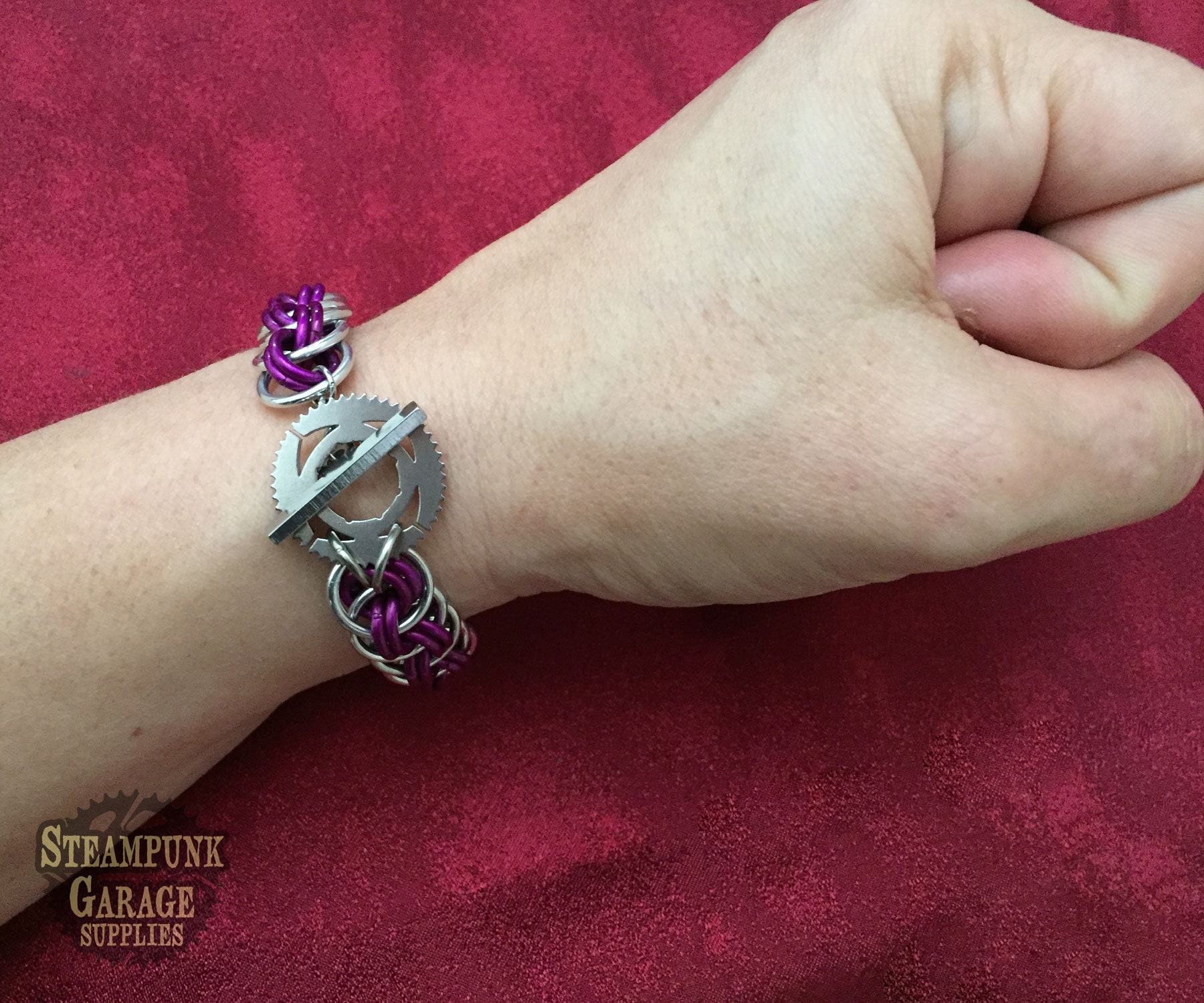 X3 CLASPS Cog Sprocket Gear Toggle Clasp 304 Laser-cut | Etsy